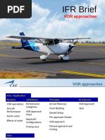 A320 VOR/DME Approach Guide | PDF | Aerospace | Aeronautics
