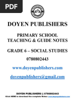 Grade 8 CRE Notes for Term 3 | PDF