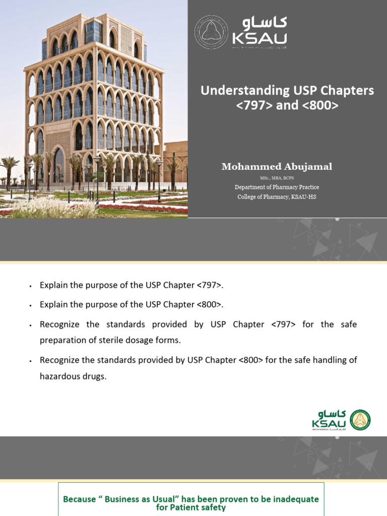 USP Chapters & Overview | PDF | Chemotherapy | Drugs