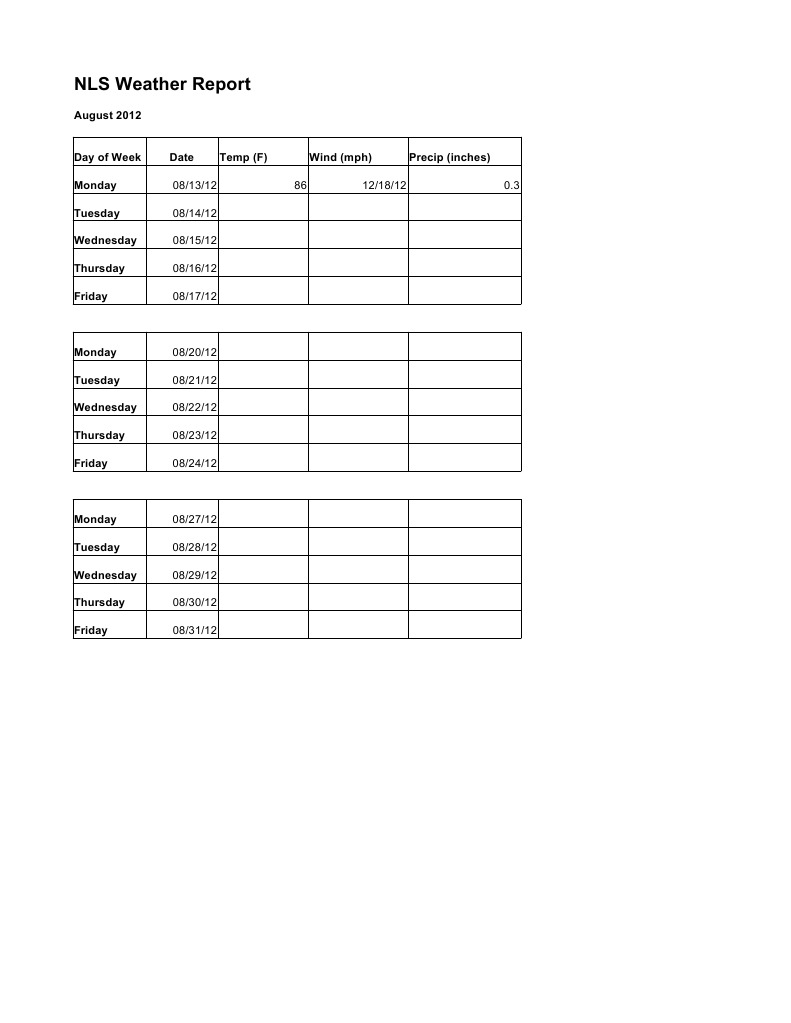 Meteorologist Website Report | PDF