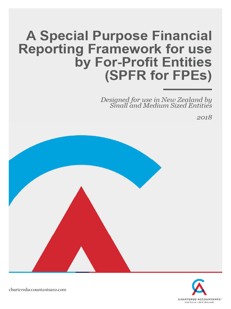 SPFR Framework for For-Profit Entities | PDF | International Financial ...