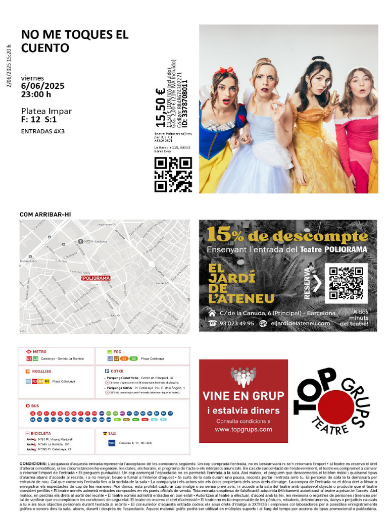 No Me Toques El Cuento Ps Platea Impar 47585 | PDF
