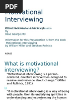 Motivational Interviewing Cheat Sheet | PDF