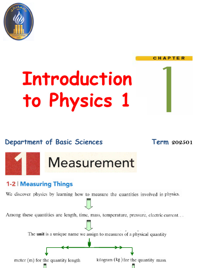 Understanding SI Units in Physics | PDF