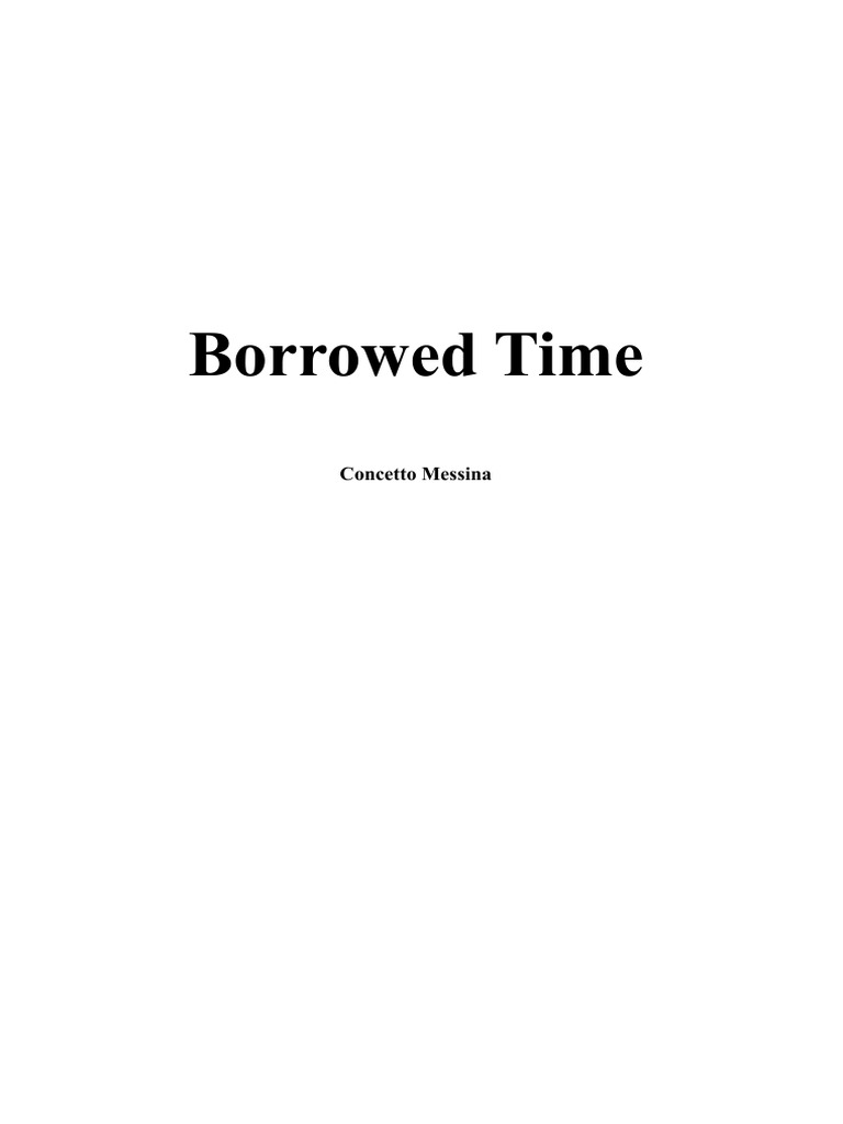 Borrowed Time Partitura - Borrowed Time | PDF