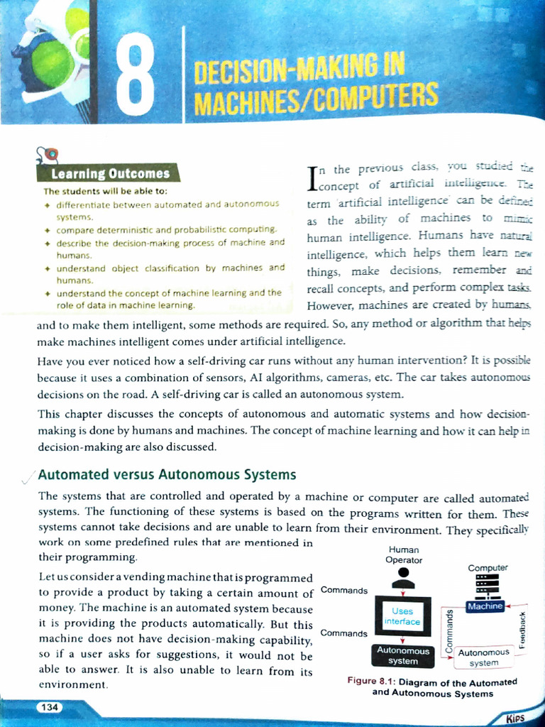 Decision Making in Machines | PDF