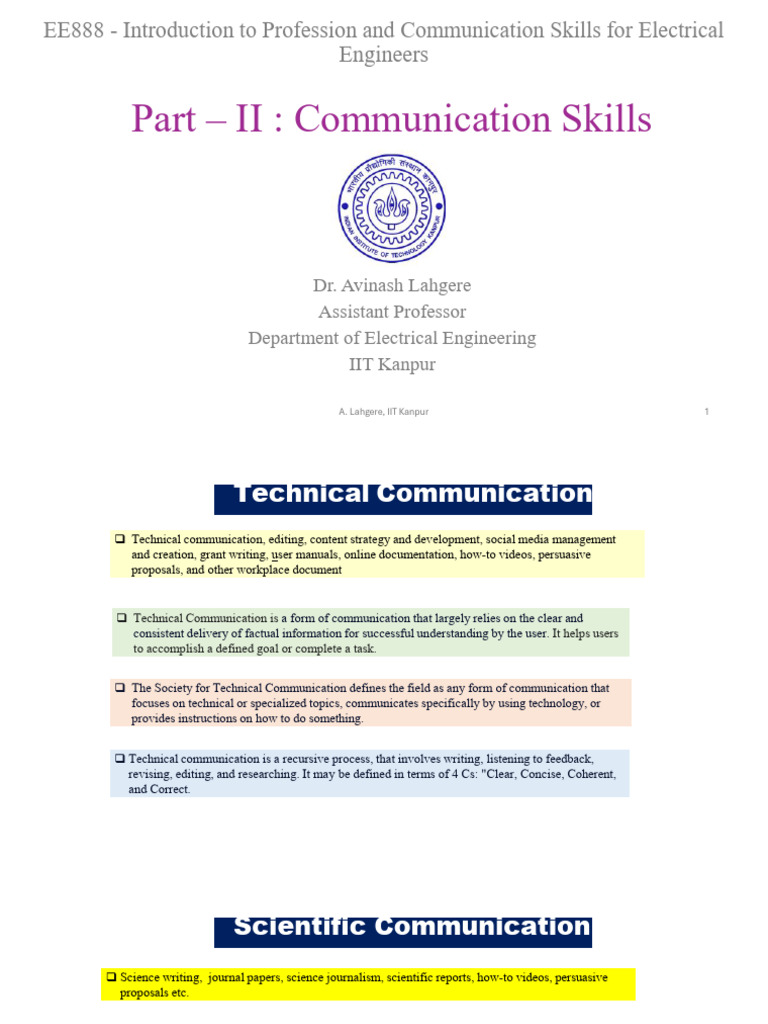Part II Communication Skills_4312a2ae Db2c 4153 8408 a16cdf22c338 | PDF | Thesis | Plagiarism