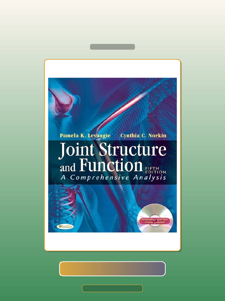 Test Bank for Joint Structure Function Comprehensive Analysis 5th ...