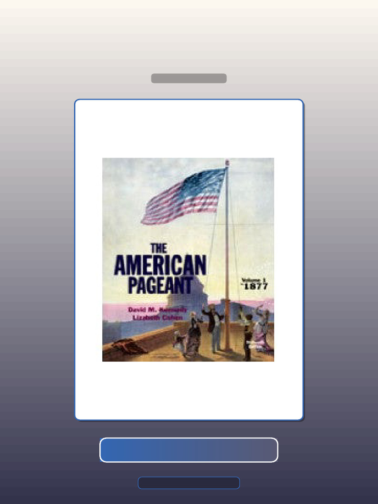 Test Bank for American Pageant Volume 1 16th Edition | PDF | Multiple ...