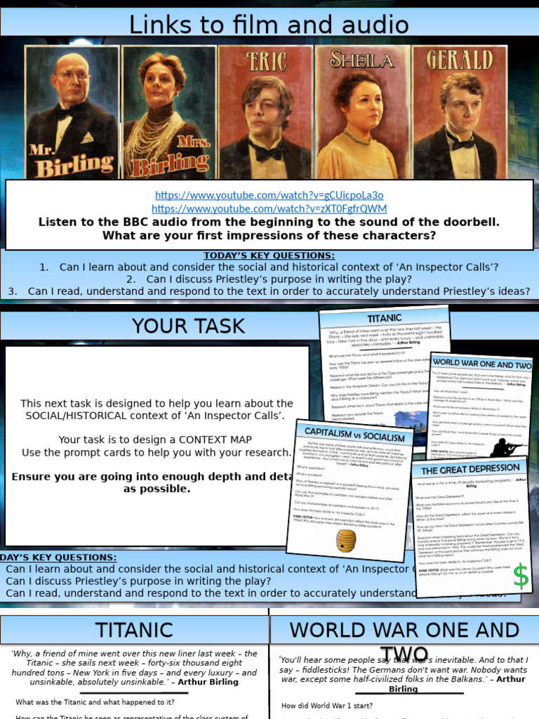 Year 10 English Week 1 AIC Resources | PDF