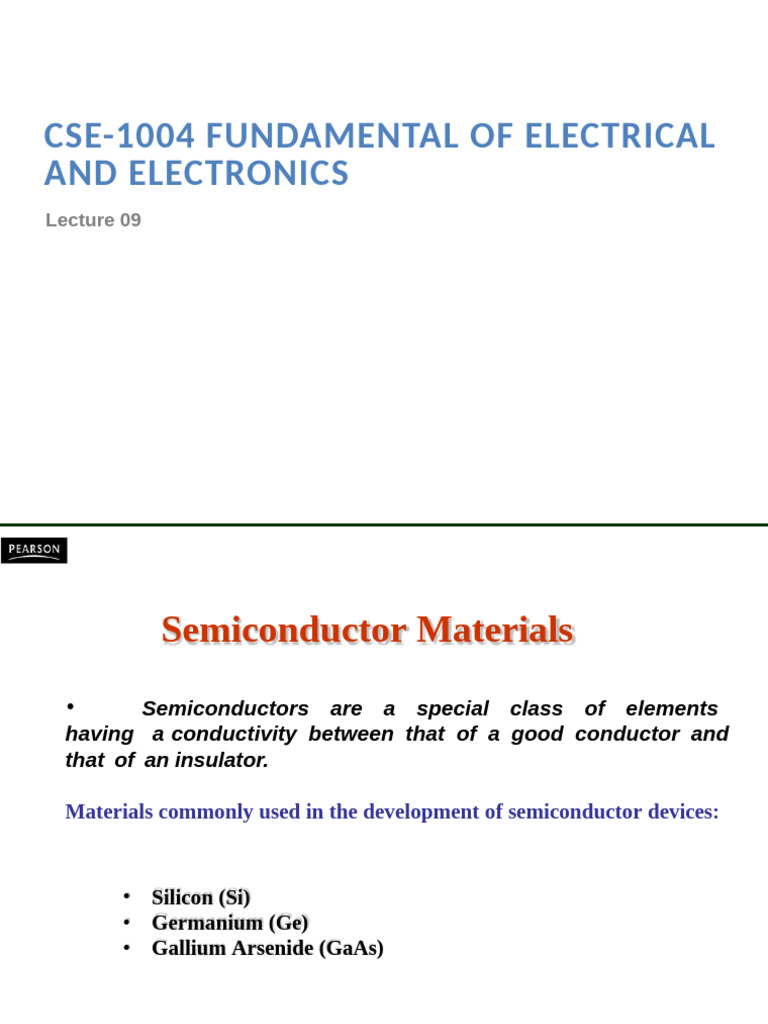 ppt_1_diode[1] | PDF | Bipolar Junction Transistor | P–N Junction