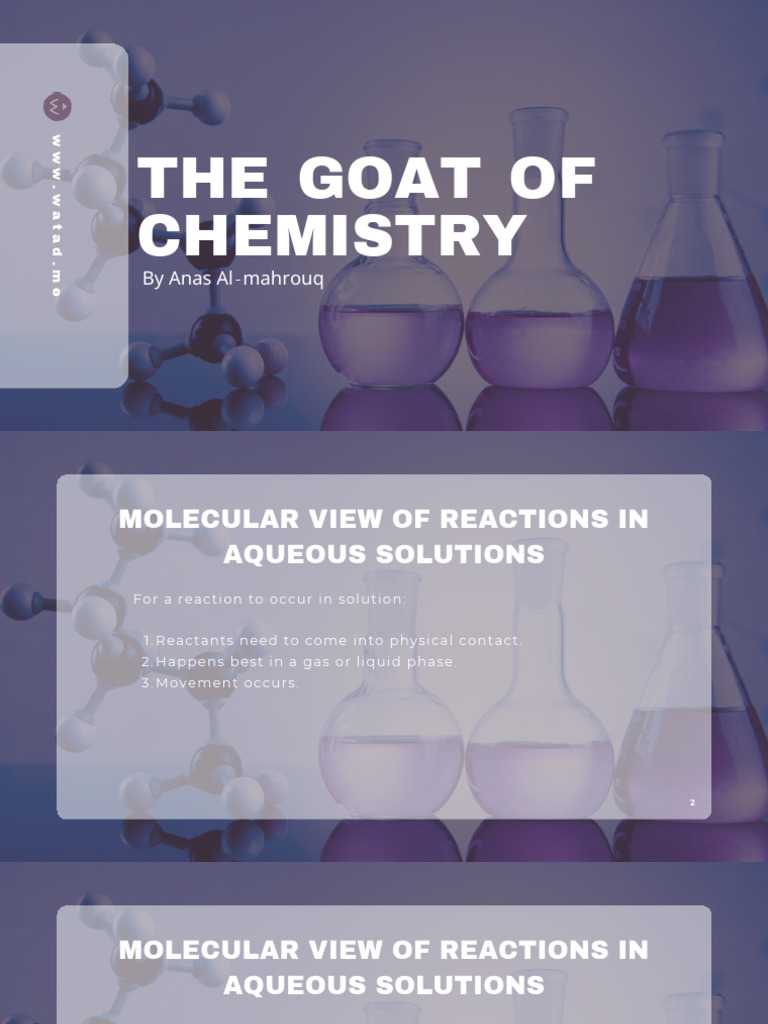 The goat of chemistry ch4 | PDF | Titration | Chemistry