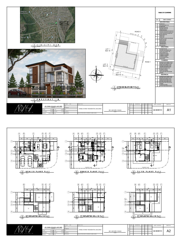 Plan for Building Permit | PDF | Architectural Design | Architecture