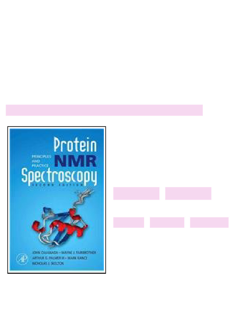 (Ebook) Protein NMR Spectroscopy, Second Edition: Principles and ...
