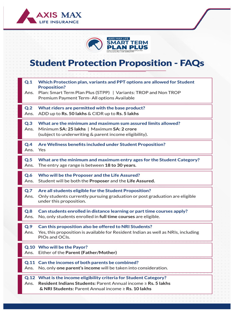 Student Protection Proposition - FAQs 260119 12490 260119 125200 | PDF