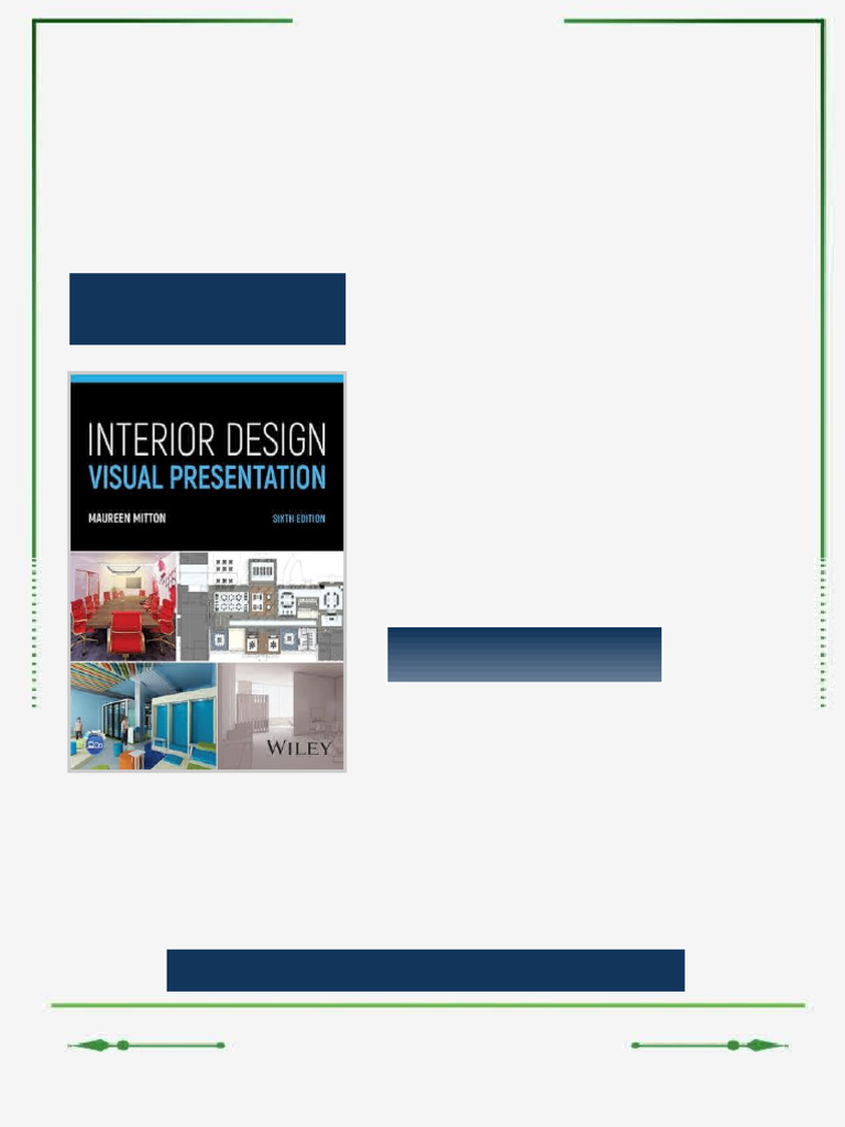 Interior Design Visual Presentation 6th Edition Maureen Mitton ebook ...