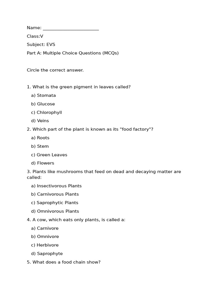 class 5 ch 12（1） | PDF