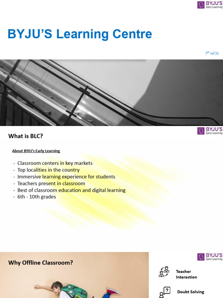 1. BLC Overview.pptx | PDF | Workweek And Weekend | Classroom