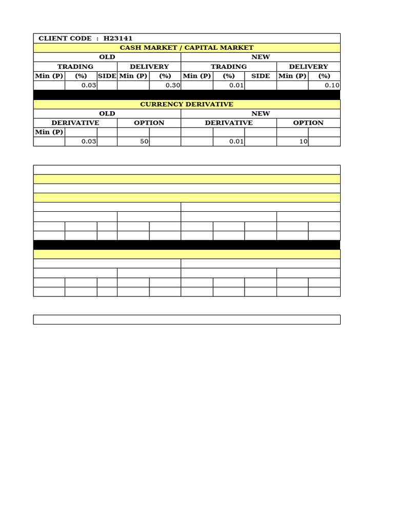 Brokerage Reduction FORMAT | PDF