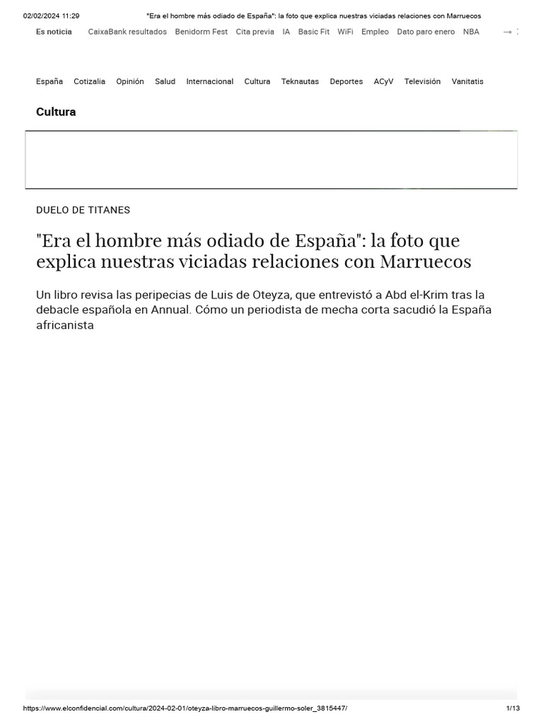 _Era El Hombre Más Odiado de España__ La Foto Que Explica Nuestras ...