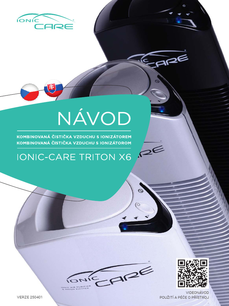 Ionic-care Manual 2025 CZE SVK Jl Final | PDF