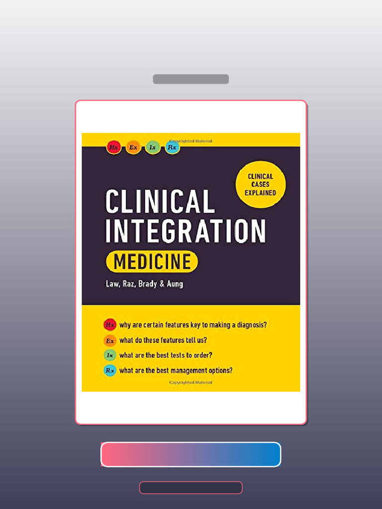 Test Bank for Clinical Integration Medicine | PDF