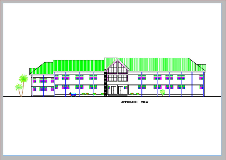 First Semester Project Asbuilt Acad 1-2 | PDF
