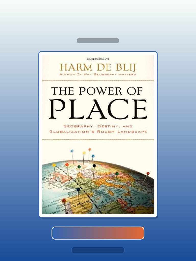 Test Bank for the Power of Place Geography Destiny and Globalizations ...