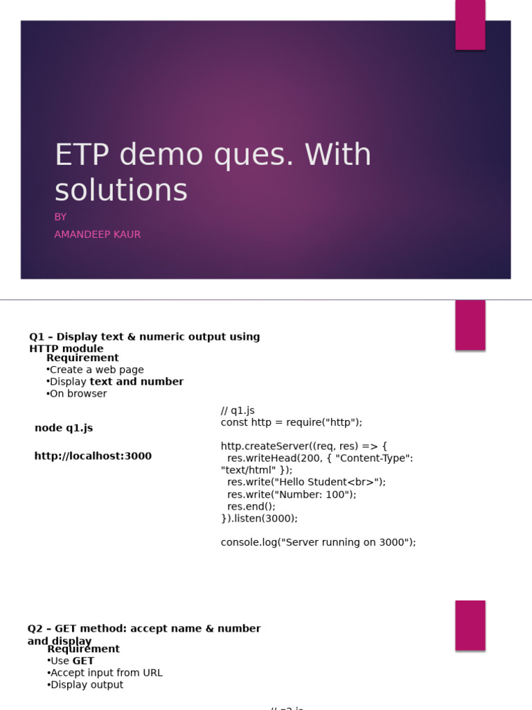 Int 222 Etp Demo Ques | PDF | Internet Standards | Cyberspace