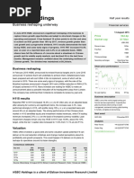 HSBC Mission, Vision, and Values Overview | PDF