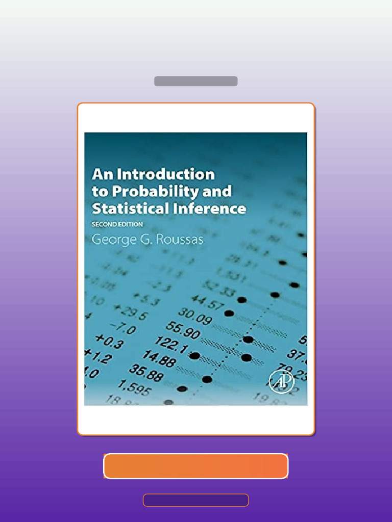Test Bank for an Introduction to Probability and Statistical Inference ...