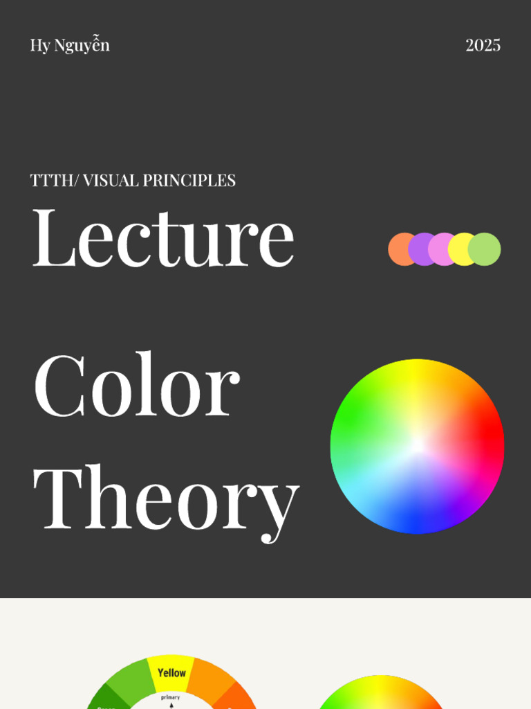 Visual Principles Color | PDF