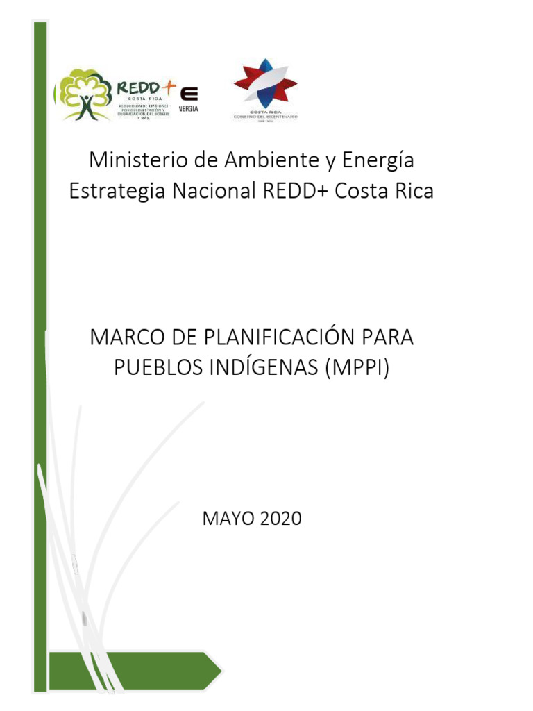 Marco de Planificación Para Pueblos Indígenas | PDF | Organización ...