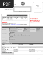 Malawi Passport Application Form PDF | PDF | Identity Document | Passport