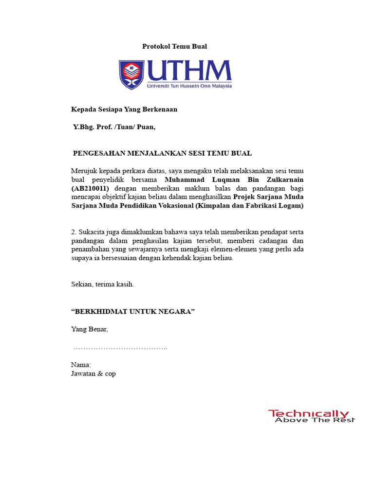 Temu Bual Rawatan Haba | PDF