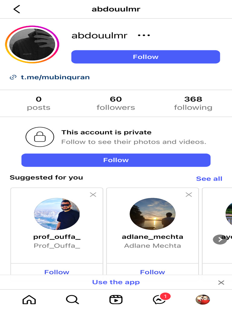 Private Instagram Account Overview | PDF