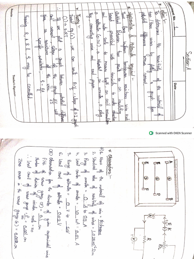 Final Physics Manual | PDF