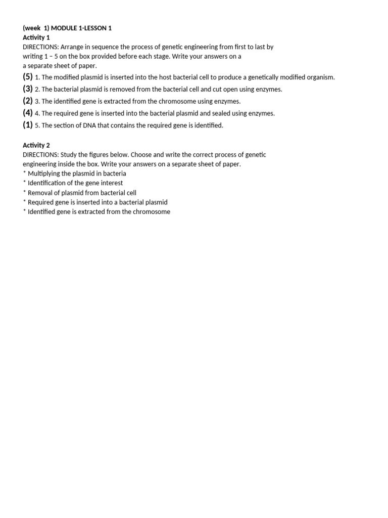 Bio Module | PDF | Natural Selection | Evolution