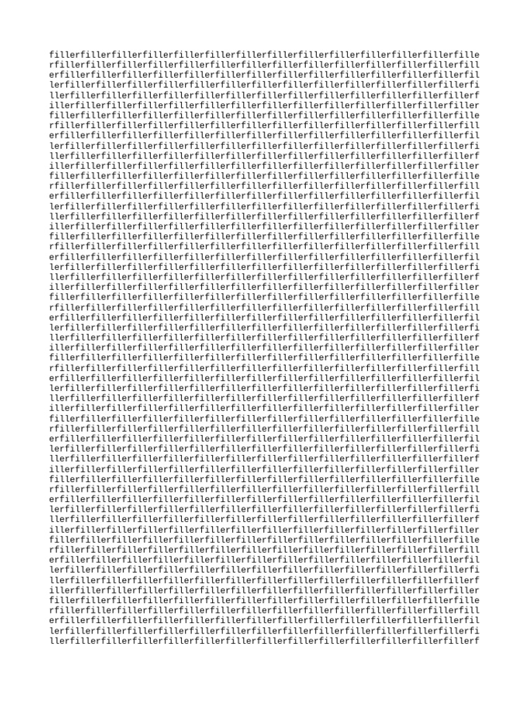 filler | PDF