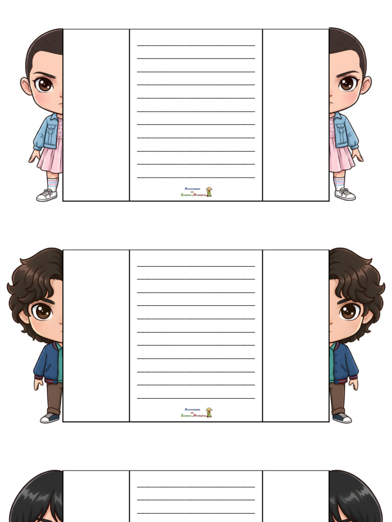 Foldables Stranger Things | PDF | Justicia | Crimen y violencia