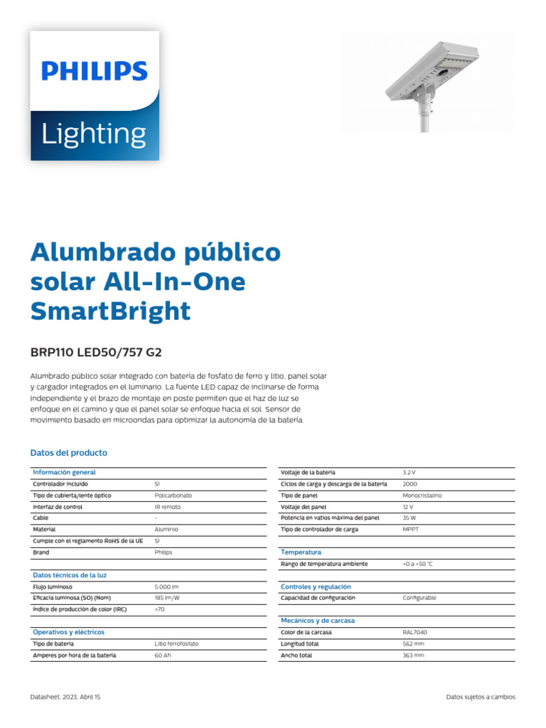 luminaria-solar-all-in-one-brp110-g2-led50-757-1041609-01 (2) | PDF | Diodo emisor de luz