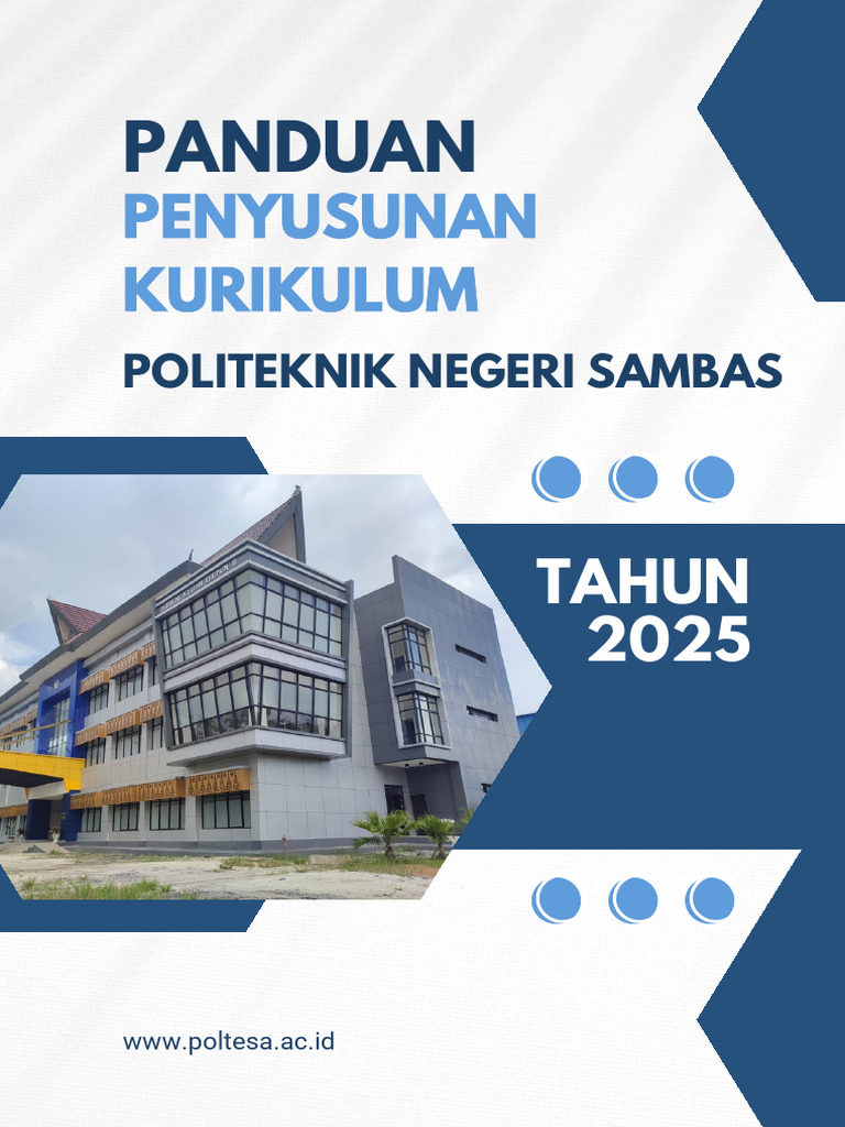 Panduan Kurikulum Vokasi Poltesa 2025 | PDF