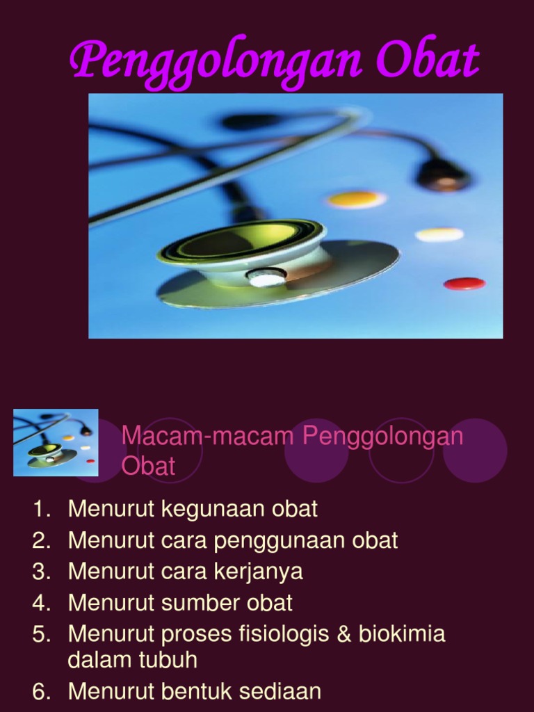 Kuliah 2 Penggolongan Obat Yang Beredar Di Indonesia | PDF ...