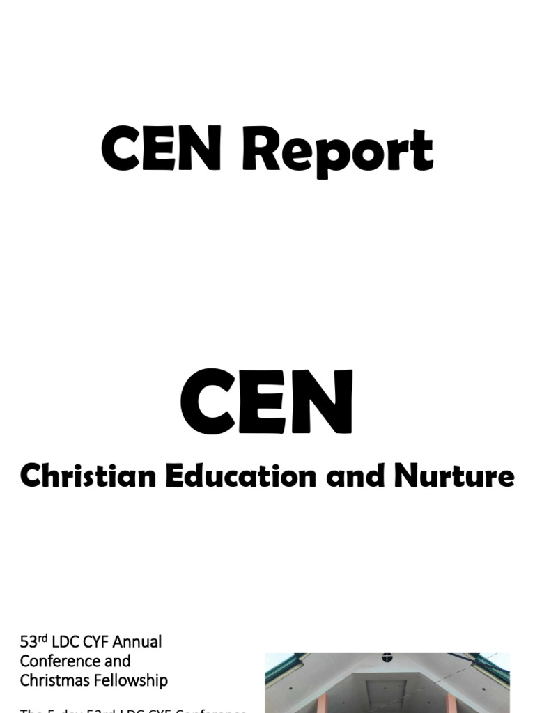 CEN Report | PDF
