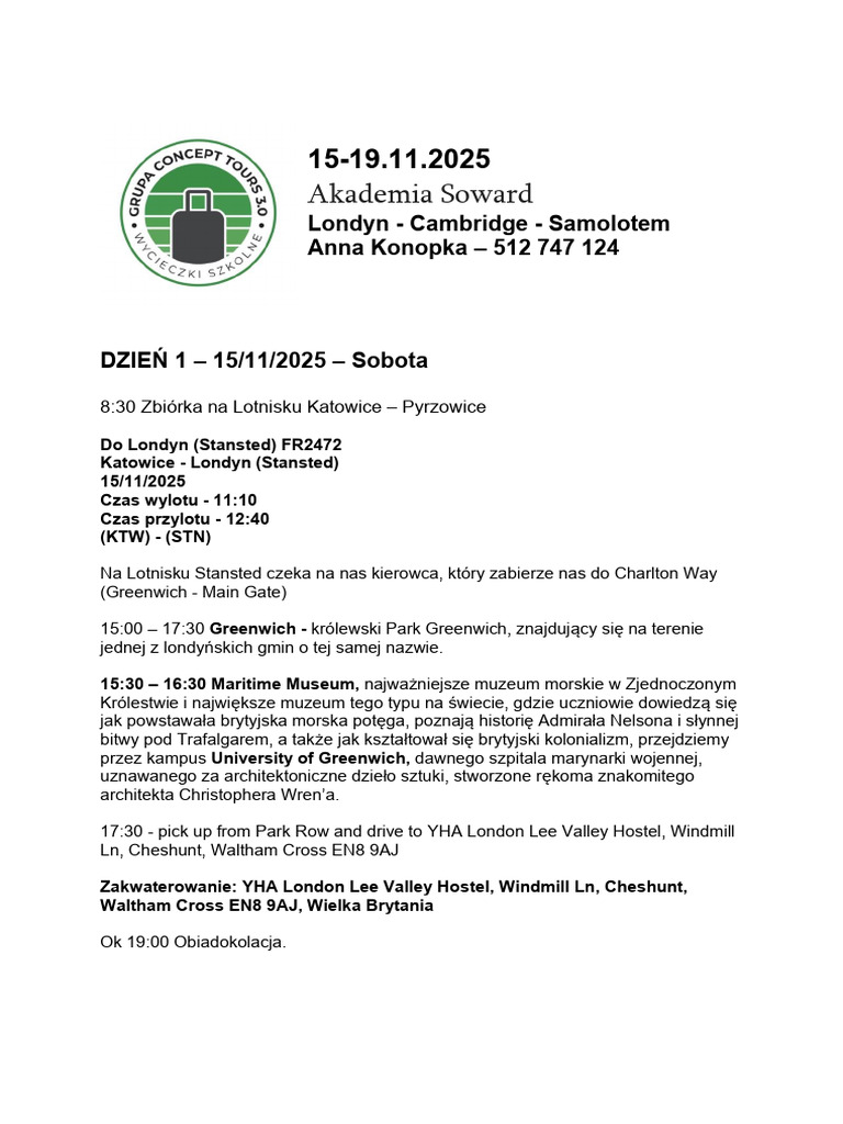 15-19.11.2025 Akademia Soward | PDF