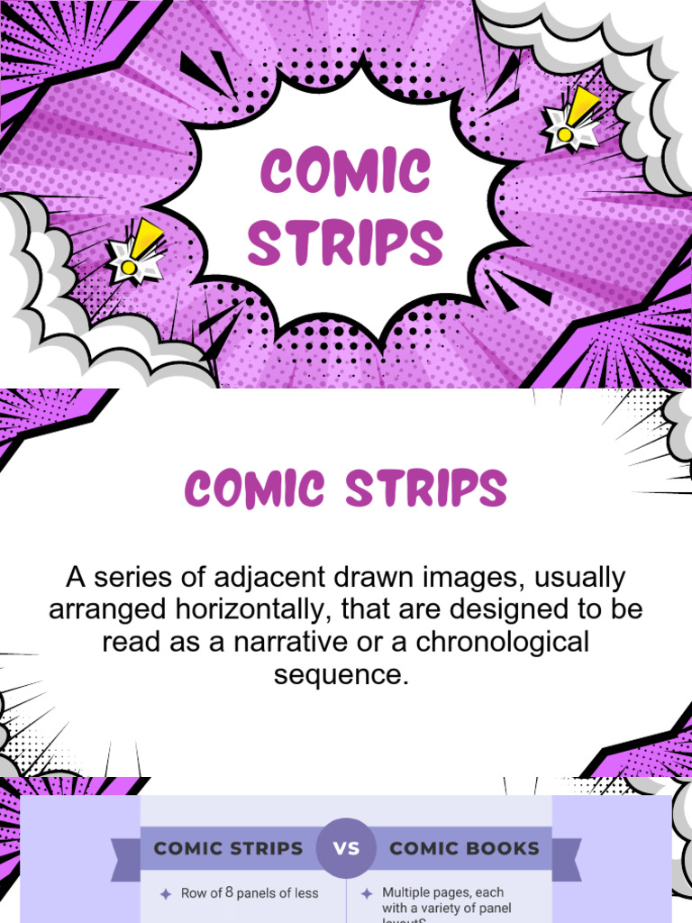 Understanding Comic Strips: Genres & Elements | PDF