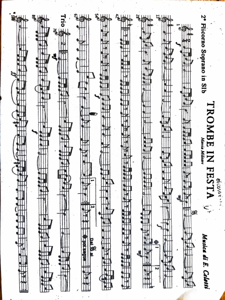 Trombe in Festa 2º Flic. Soprano | PDF
