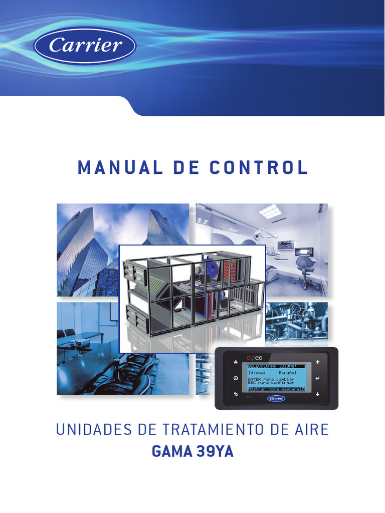 Manual de Control para Unidades 39YA | PDF | Pantalla táctil | Contraseña