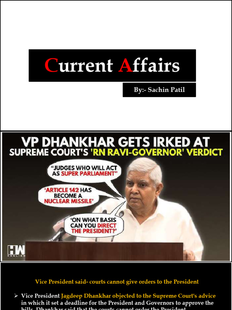 Supreme Court's Landmark Verdict on Governor's Powers | PDF | Royal ...