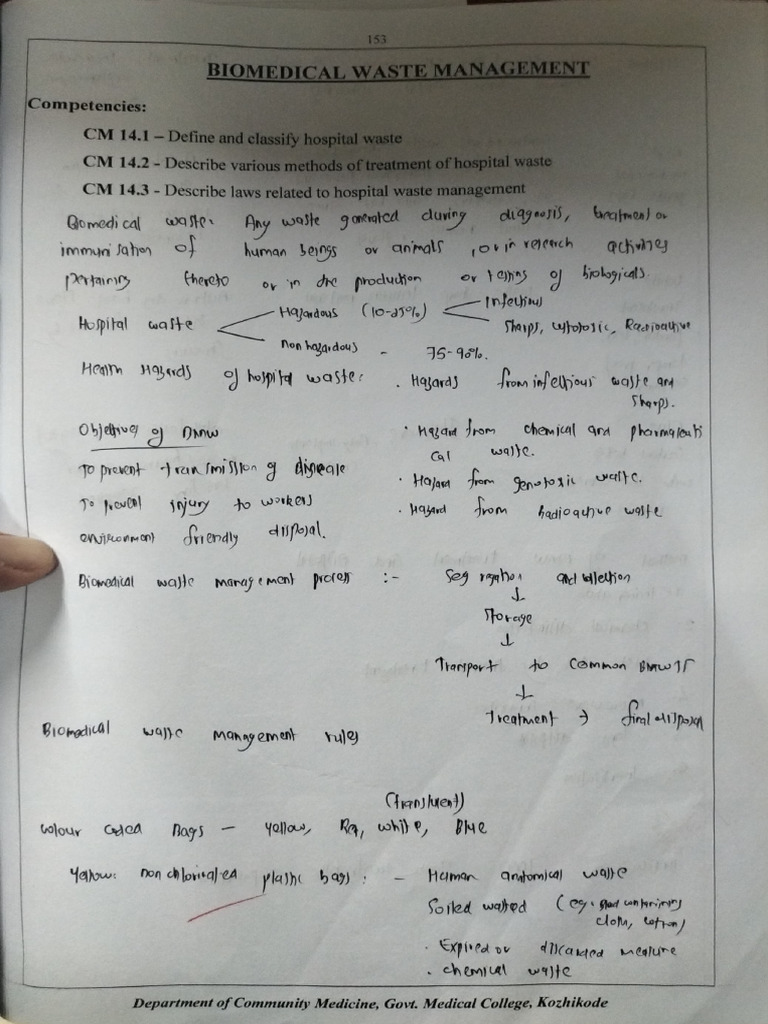 Biomedical Waste Management 13.01.2026 | PDF | Waste | Pollution